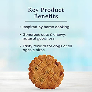 Blue Buffalo True Chews Premium Natural Dog Treats, Chicken Pot Pie 12 oz bag