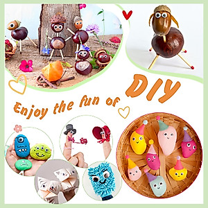 TOAOB 300pcs Plastic Wiggle Googly Eyes Self Adhesive 12mm Black Round Sticker Eyes DIY Arts Crafts Scrapbooking Accessories