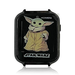 FirstTrends Star Wars Mandalorian Smart Watch with Interchangeable Strap