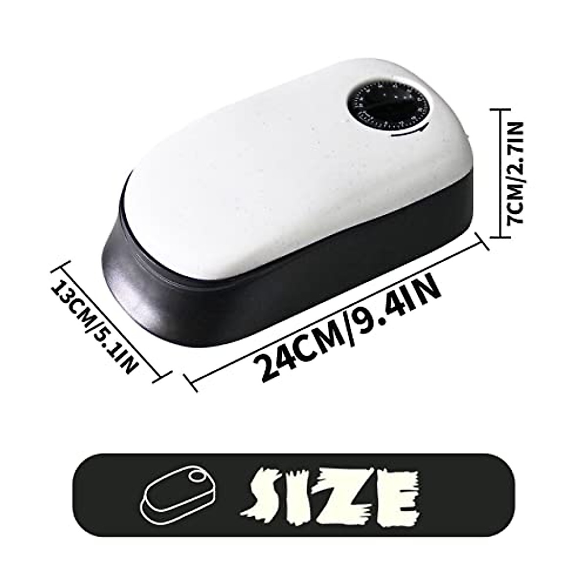 PAWISE Automatic Pet Feeder, Auto Dog Dry Food Dispenser with Timer for Cats and Dogs, Dog Automatic Feeder with Ice Pack (1 Meal)