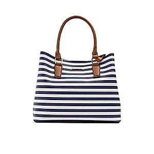 ALDO womens Pentir Tote Bag, Navy Multi, One Size US