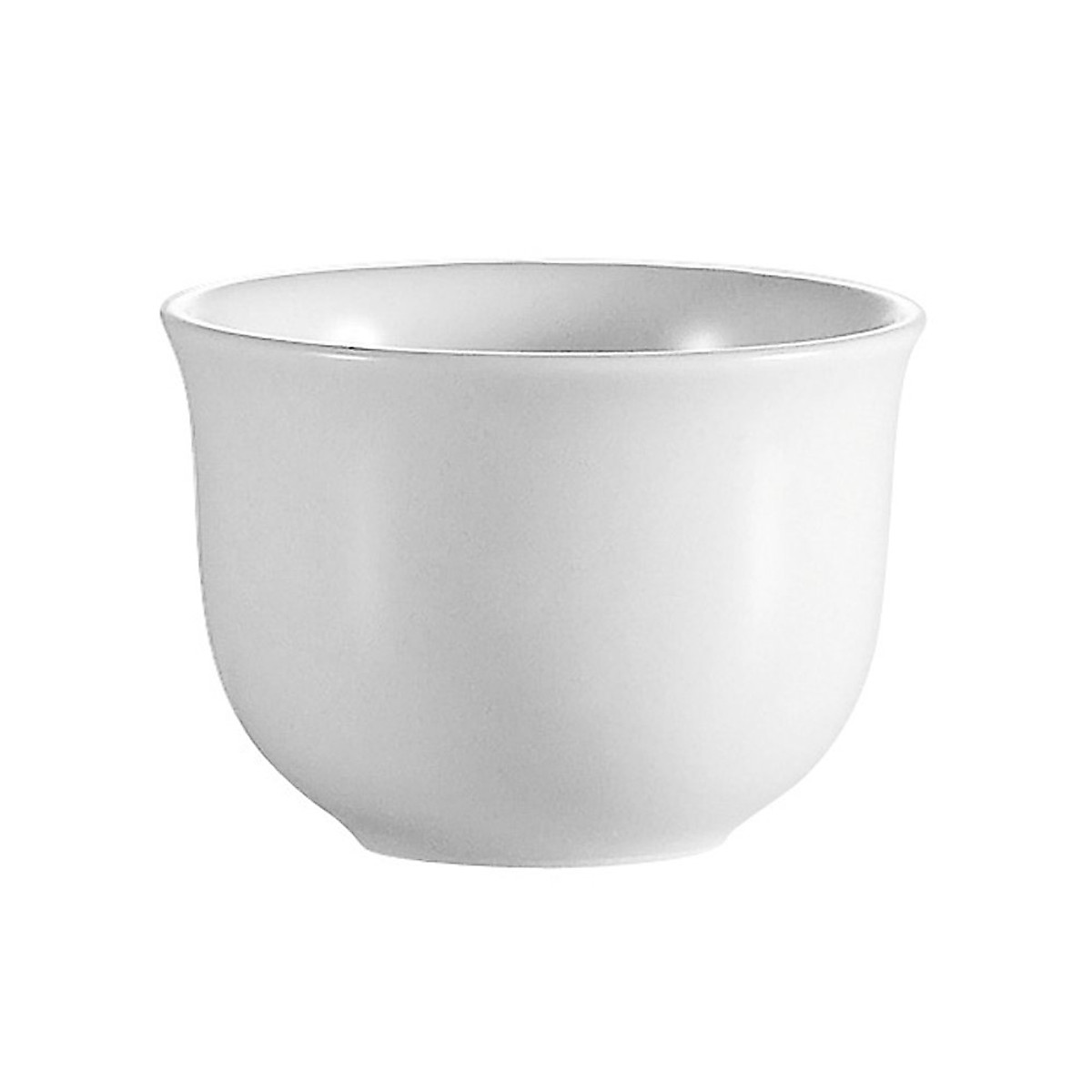 CAC China SHA-WC Sushia 2-Inch 2-Ounce Super White Porcelain Sake Cup, Box of 48