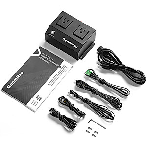 Genmitsu iMaticBox Relay Module Switch for CNC Milling Machines, 12VDC Smart PWM Signal Control Relay Switch for Connecting Cutters, Lasers and Dust Collectors