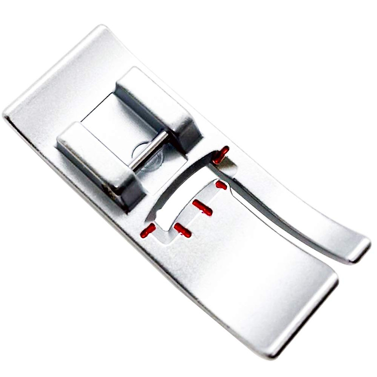 DREAMSTITCH SA103 F081 F081AP Snap On Bi-Level Presser Foot Right for for All Low Shank Snap-On Brother,Babylock,Singer,Euro-Pro,Janome (New Home),Kenmore,White,Juki,Simplicity,Elna Sewing Machine