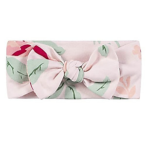 Gerber Baby Girls Boutique 2-Piece Coverall & Headband Set, Pink Rose, 3-6 Months US