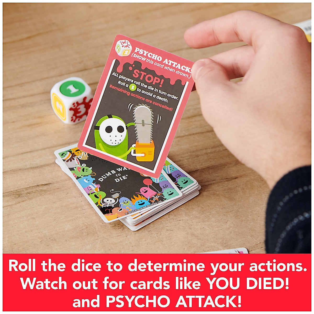 Dumb Ways to Die - The Hit Viral Video, Now a Hilarious Card Game for College, Birthday & More, Family Games, Party Games, Fun Games, for Ages 12+
