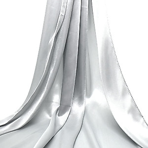 Ralcosuss Women’s Satin Silk Shawl and Wrap for Evening Party Dresses Bridal Bridesmaid Wedding Shawl Shoulder Cover Up