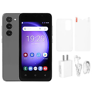 Unlocked Cell Phone, 3G Mobile Phone, 5.0in FHD HD Screen, 4GB RAM 32GB ROM, Dual Card Dual Standby Smartphone, 5MP+8MP Camera, WIFI, BT, 3500mah Battery (US Plug)