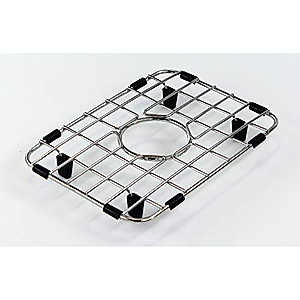 Transolid K-STSB15156-1 Select 1-Hole Drop-in Single-Bowl Kitchen Sink Kit, 15" L x 15" x 6", Brushed Stainless Steel