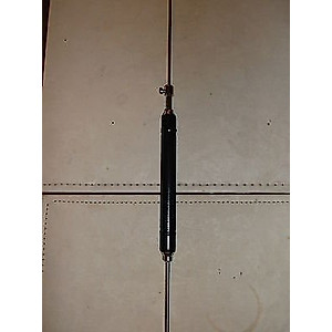 Vintage Hustler HQ-27 Black Center Loaded CB Antenna 55 Inches Long