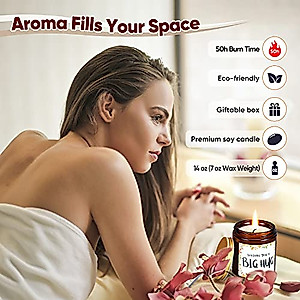 UOKPT Lavender Scented Candle Gifts for Women Unique Friendship Gift for Best Friend BFF Bestie Personalized Birthday Christmas Presents for Mothers Sister Men Female Coworker