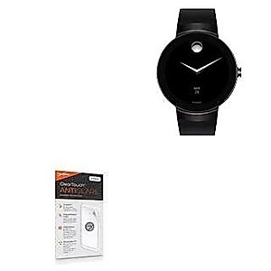 BoxWave Screen Protector Compatible with Movado Connect - ClearTouch Anti-Glare (2-Pack), Anti-Fingerprint Matte Film Skin for Movado Connect