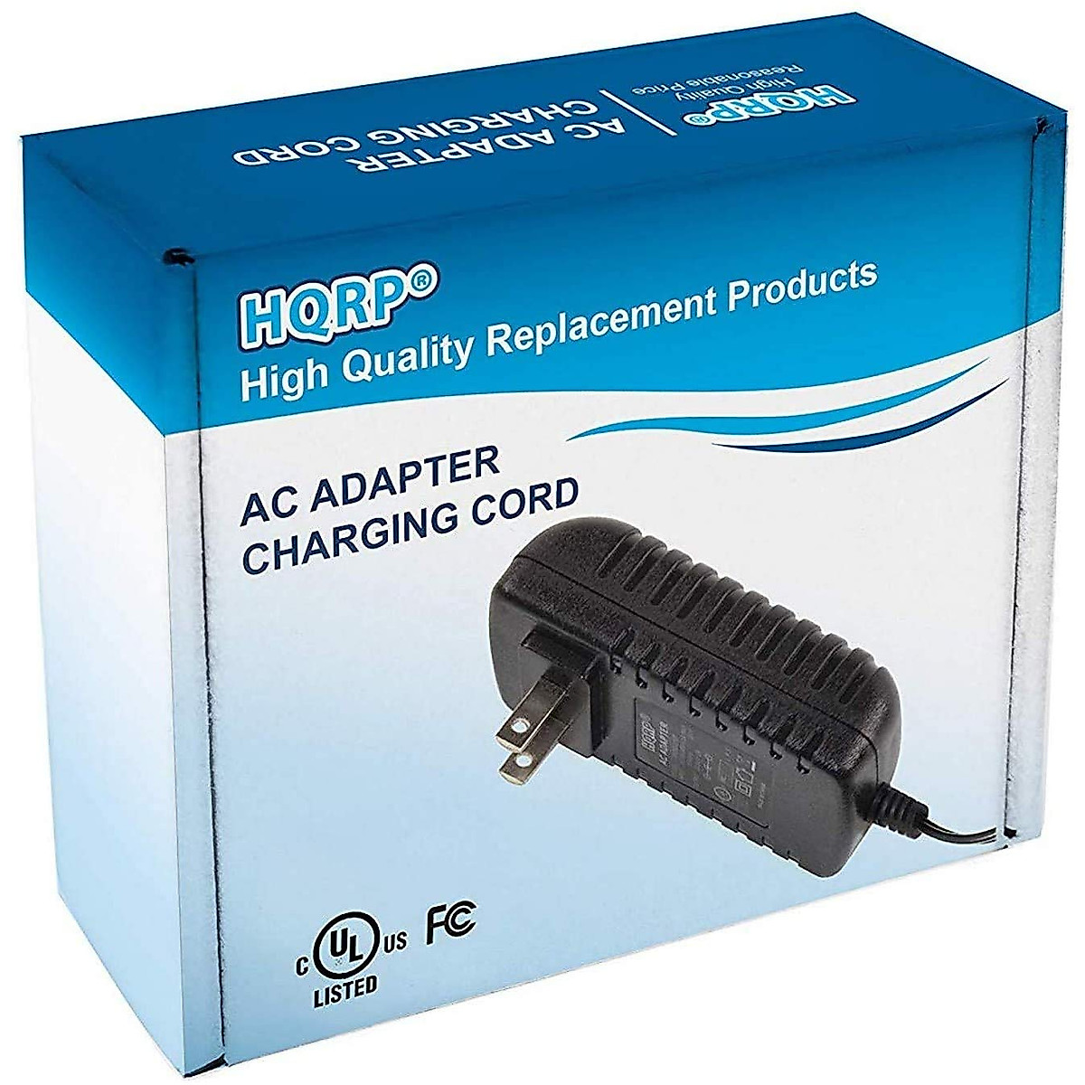 HQRP AC Adapter Compatible with Grace Digital GDI-IRC6000 GDI-IRC6000W Internet Radio Mondo Power Supply Cord + Euro Plug Adapter
