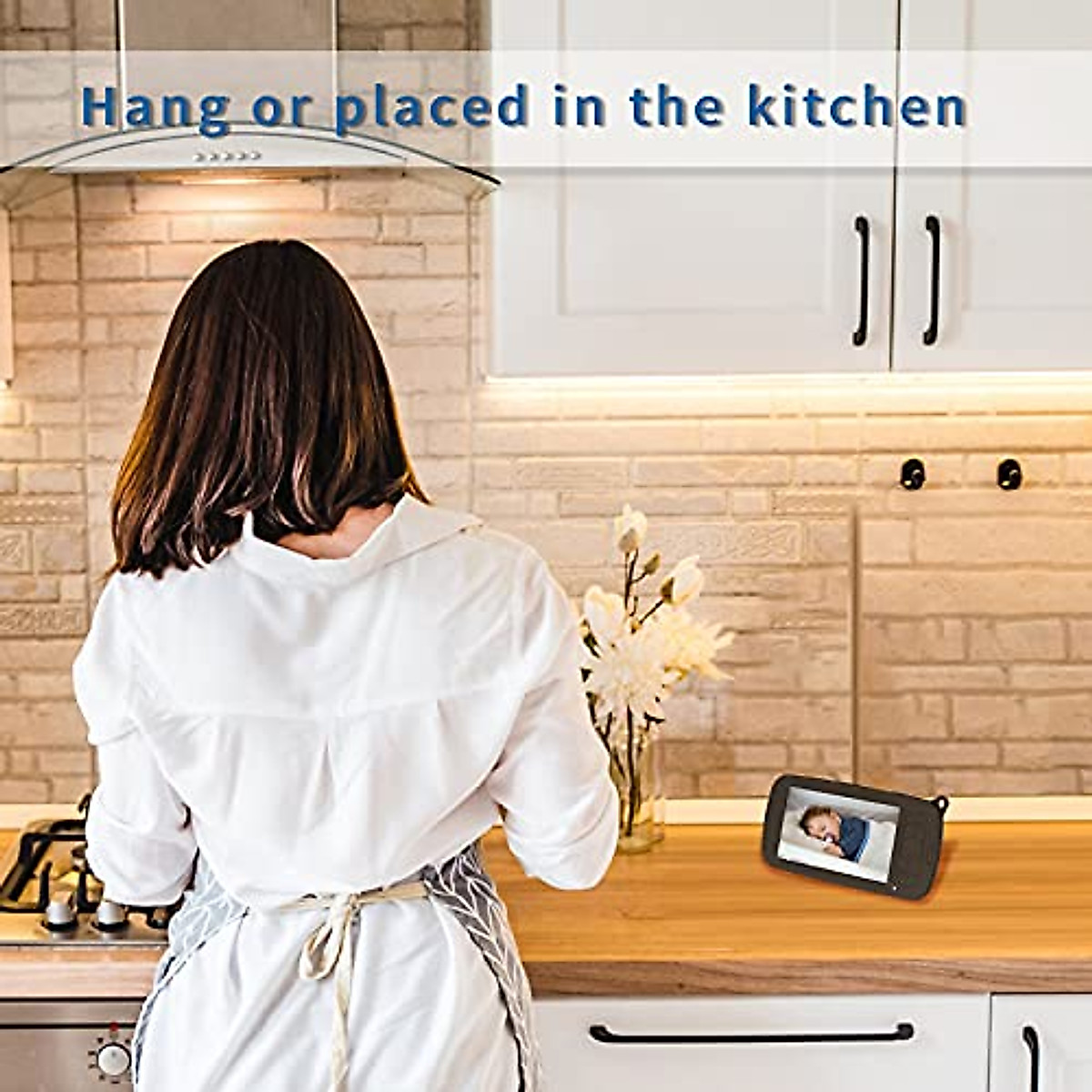 oioaahkeo Silicone Protective Case for Infant Optics DXR-8 PRO Baby Monitor 5" HD Display Monitor(Monitor Not Included)