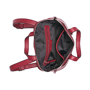 Calvin Klein Women's Zina Zip Around Backpack, Bloodstone, One Size