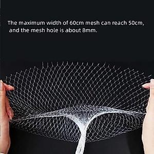 100 pieces nylon mesh net bags reusable mesh bags, Seafood Boiling Bags,Fruit and Vegetable Produce Packaging Net,24 Inch