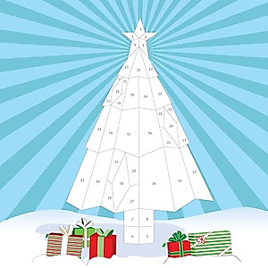 Paint by Sticker Kids: Christmas: Create 10 Pictures One Sticker at a Time! Includes Glitter Stickers