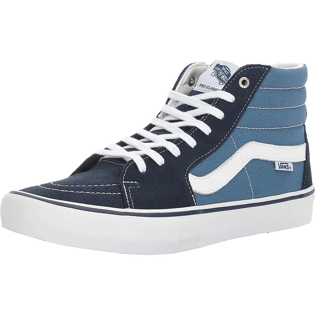 Vans SK8-Hi Pro Navy/Stv Navy Men's 10.5, Women's 12