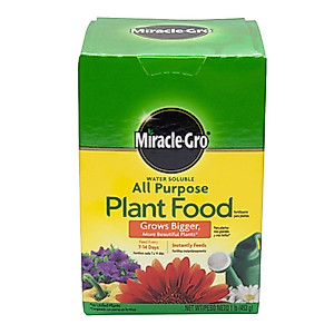 Miracle Gro 160101 1 Lb Water Soluble All Purpose Plant Food 24-8-16
