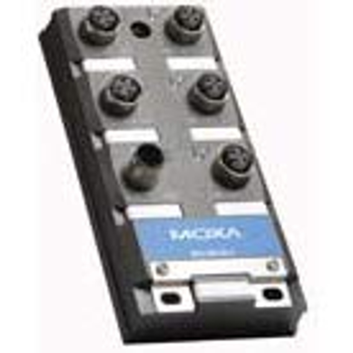 MOXA TN-5305-T Unmanaged Ethernet Switch with 5 10/100BaseT(X) Ports and with M12 connectors, -40 to 75°C Operating Temperature