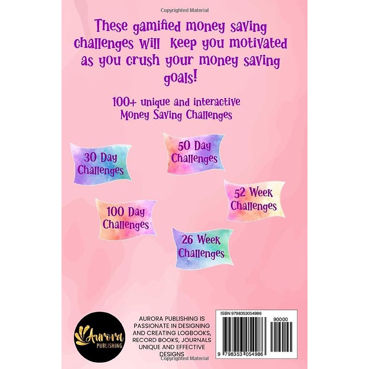Ultimate Savings Challenges Book: Unique and Interactive Money Saving Challenge Book with Variety of Saving Challenges from $50 to $20000 | Daily, Weekly Cash Savings Tracker