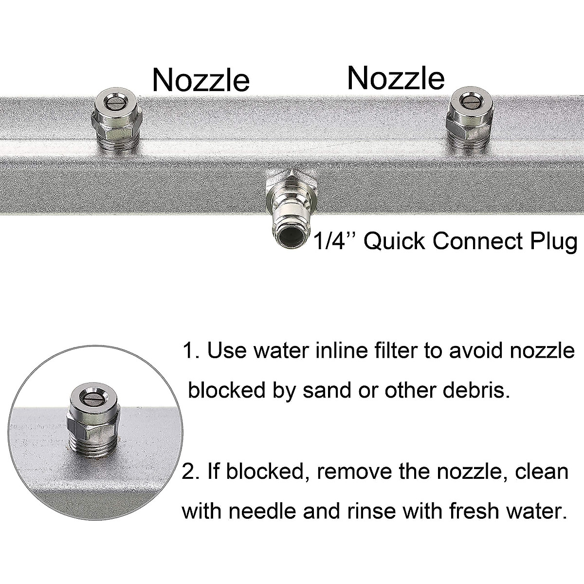 M MINGLE Pressure Washer Undercarriage Cleaner, Pressure Washer Gun with Extension Wand, 5 Nozzle Tips