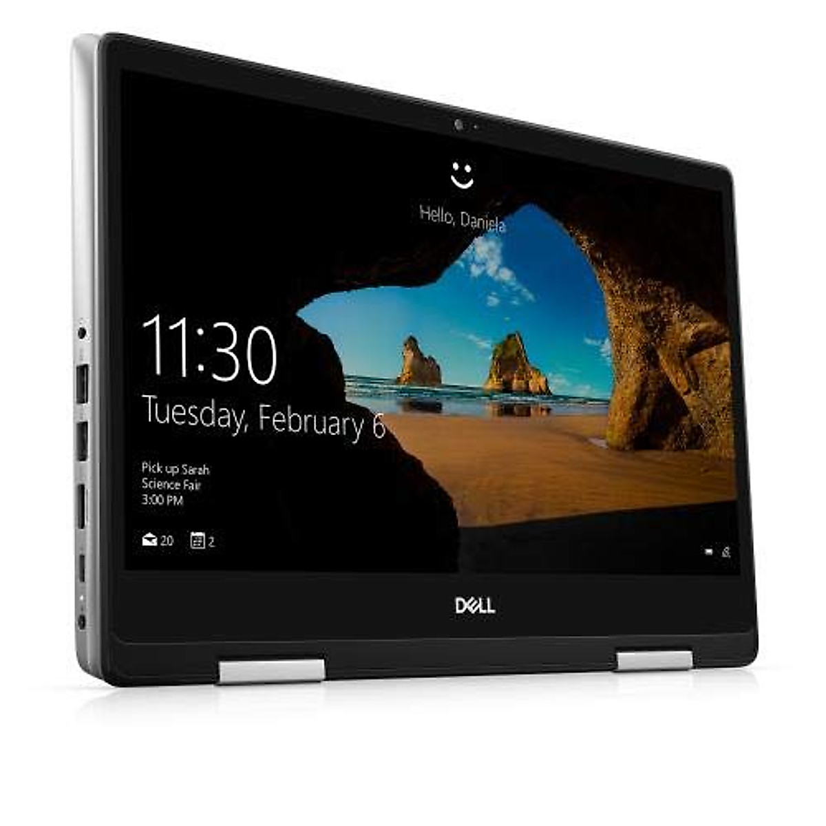 Dell Inspiron 14" 2-in-1 Touchscreen Laptop Intel Core i5-10210U 8GB RAM 256GB SSD - 10th Gen i5-10210U Quad-core - Intel UHD Graphics - in-Plane Switching Technology - Waves MaxxAudio Pro Speake