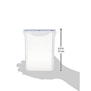 LOCK & LOCK Airtight Rectangular Tall Food Storage Container 60-oz / 7.61-cup