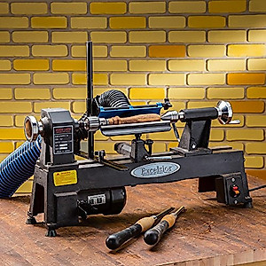 Dust Right Lathe Dust Collection System – Shop Dust Collection System Reduce the Amount of Dust in Air, Floor - Lathe Dust Collection Includes 9” Dust Scoop, Port Boom Arm, Hose Clamp, & More