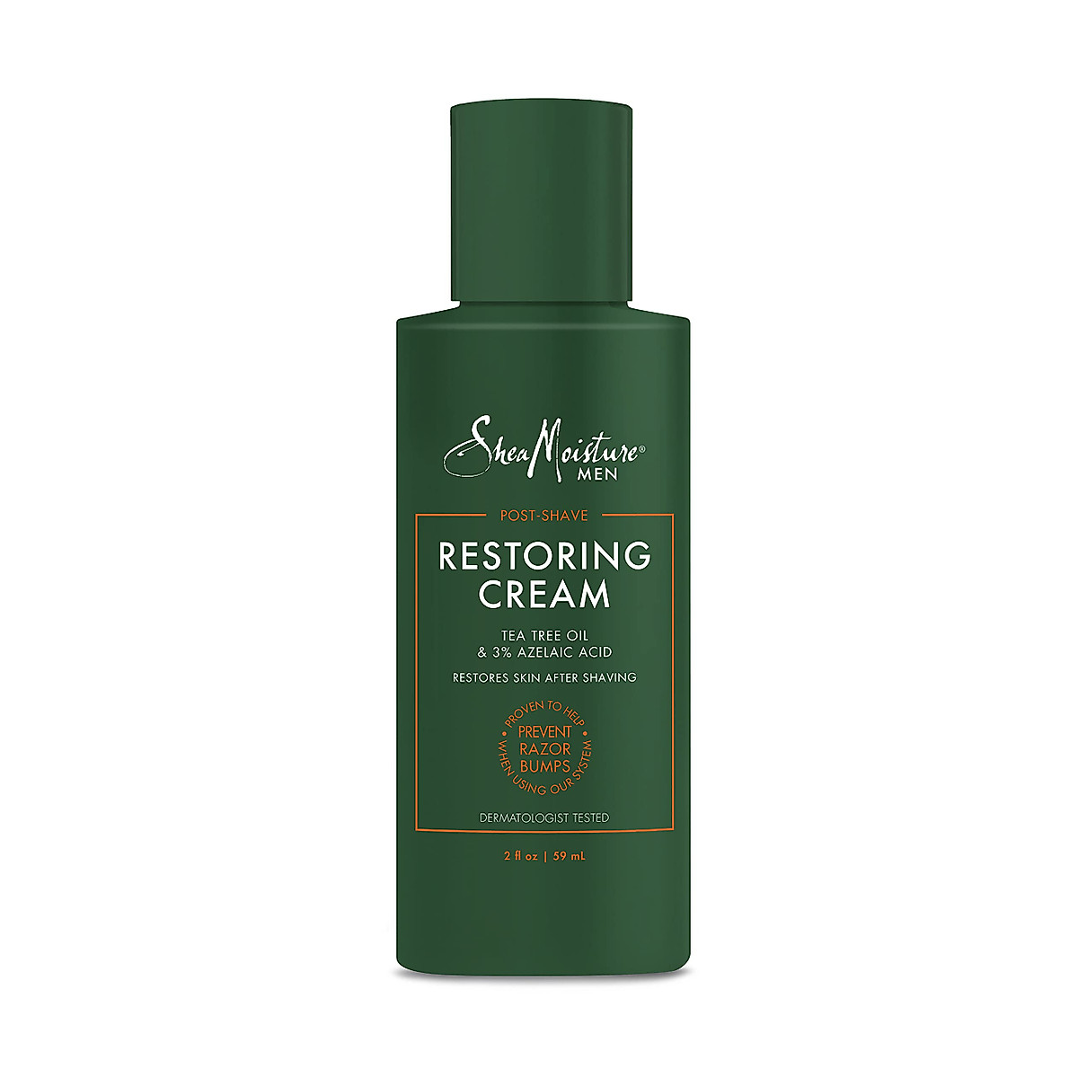 SheaMoisture Men After Shaving Cream For Reduced Irritation After Shaving Restoring Cream Dermatologist-Tested Skin Care Proven to Prevent Razor Bumps When Using Our System 2 oz