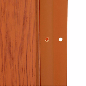 LTL Home Products VS3280FL Via Accordion Folding Door, 24-36 x 80 Inches, Fruitwood