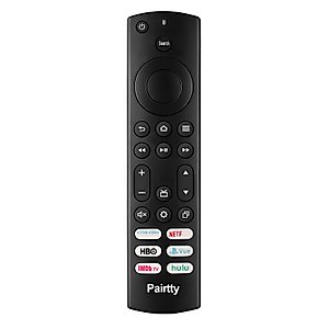 New Replacement Remote Control for Toshiba TVs and Insignia Smart TVs, with 6 Shortcut Buttons for Easy and Convenient use Without The Need for Settings