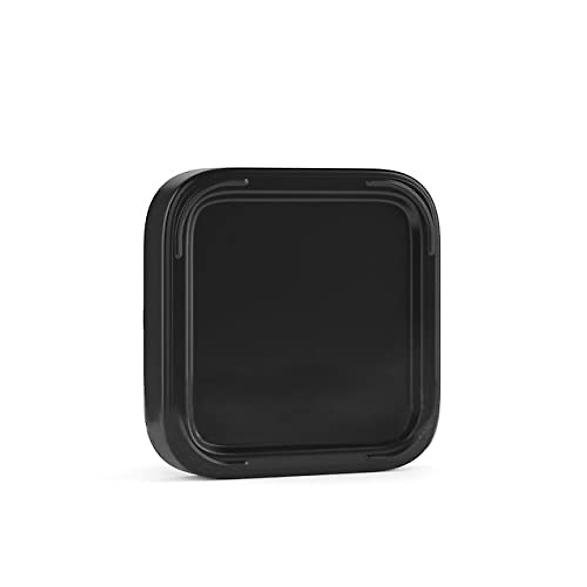 Child Proof 9ml Square Jar Glass Containers (60 Pack) - Cube Jars (All Black W/ White Interior)