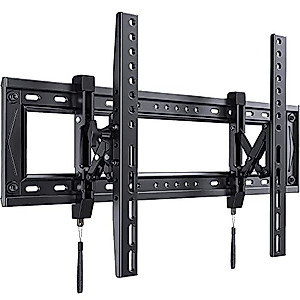 Pipishell Advanced Tilt TV Wall Mount Extentable for Most 50-90 inch TVs up to 132 lbs, Heavy Duty Tilting Wall Mount TV Bracket Max VESA 600x400mm, Fits 16, 18, 24 Inch Wood Stud, PIAT2