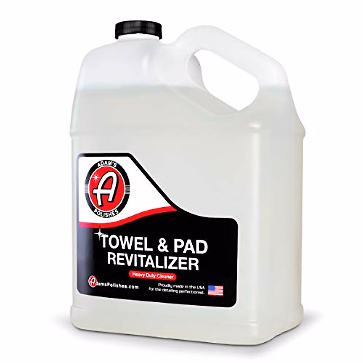 Adam's Microfiber Towel & Pad Cleaner - Keep Your Detailing Cloths, Applicators, & Pads Bright and Soft to Ensure a Scratch Free Surface - Tough on Grime, Gentle on Microfiber & Pads (Gallon)