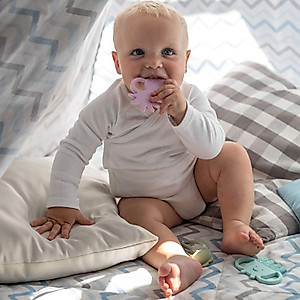 Sisilia Baby Teether | BPA Free Silicone | Octopus (Purple)