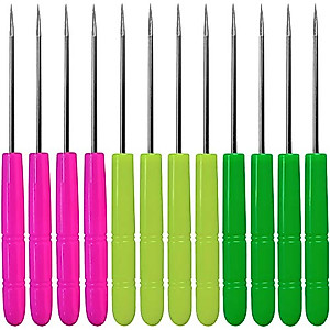 12 Pcs Sugar Stir Needle Scriber Needle Biscuit Icing Pin DIY Baking Pin Stainless Steel Pin Icing Sugarcraft Cake Decorating Needle Tool