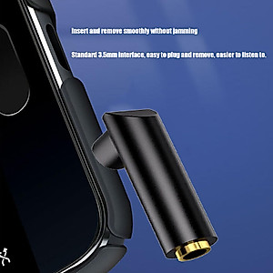 Sairps 3.5mm Right Angle adapterr, TRS Stereo Jack Plugs with a 90-Degree Right Angle Design, Compatible with Laptop Headphone Port, Tablets, MP3 Players, Speakers -2 Pack