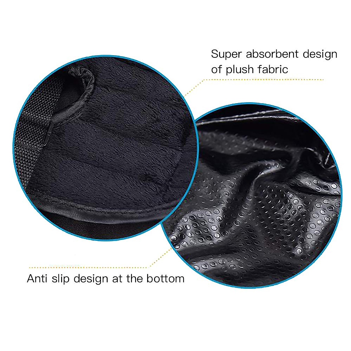 iNelihoo Baby Piddle Pad Car Seat Protector Leak Free Car Seat Saver Waterproof Seat Liner Kid Car Seat Potty Training Pad Protector Dry Seat Pad Mat Under Baby Car Seat Anti Slip Stroller Liner