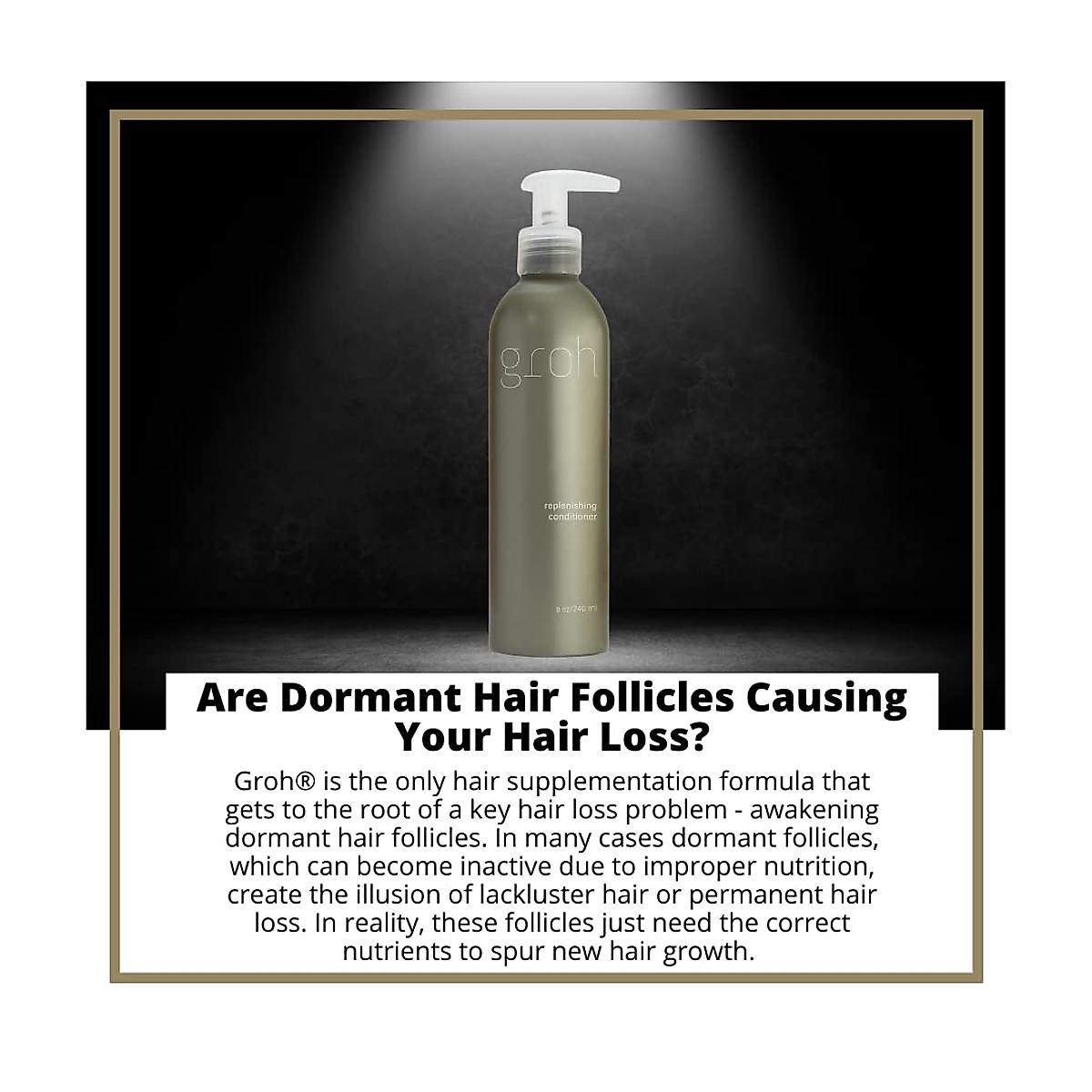 Groh Replenishing Conditioner, 240 ml