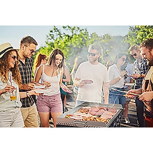 Stanbroil Stainless Steel Flat Top Gas Grill Griddle for Blackstone 4 Burner Propane Fueled Grill Front Grease Management System - 36 Inches