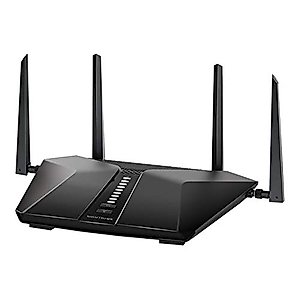 Nighthawk 6-Stream AX5400 WiFi 6 Router RAX50 Dual Band Wireless Speed (Up to 5.4 Gbps) | 2,500 sq. ft. Coverage