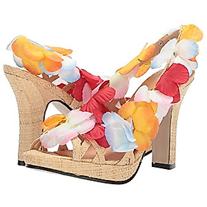 Ellie Shoes Women's 402-LUAU Wedge Sandal, Multi, 8 M US