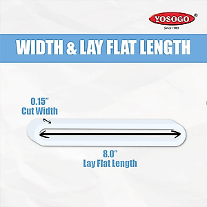 Extra Large 8 Inch Big Postal Rubber Band - White Color Heavy Duty Elastic Biodegradable Natural Rubber Bands Pack of 30 Pcs