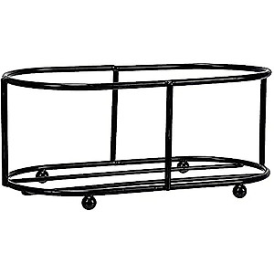 Jolitee Stainless Steel Caddy Bundle: One Silver, One Farmhouse Black