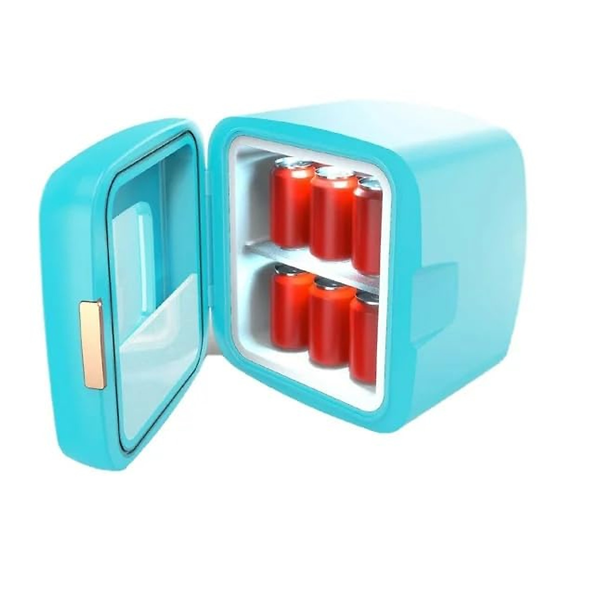 Frigidaire Retro 12 Can 9 Liter Mini Beverage/Skincare Cooler Blue EFMIS351-BLUE (Renewed)