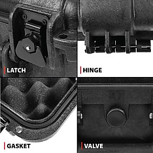 Boyt Harness H36SG Compact Rifle Hard Case, Black,36.5 x 13.5 x 4.5"