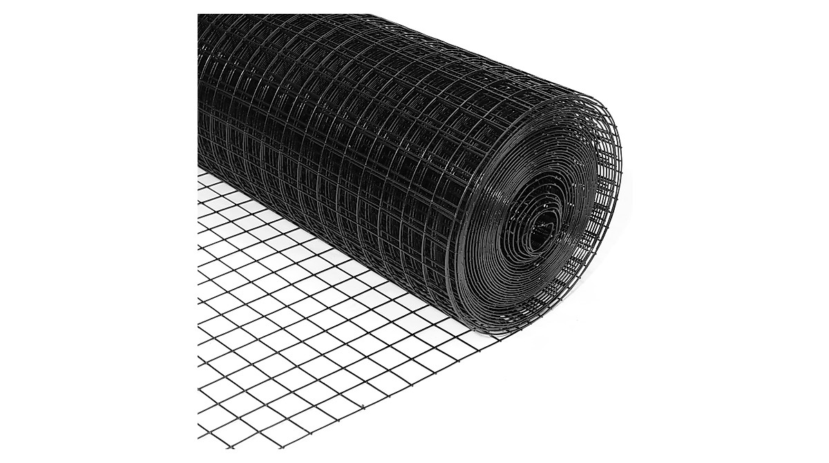 forimo 1/4" Black Vinyl Coated Hardware Cloth for Garden & Home