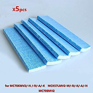 CREATIVE HOBBIES HEPA Air Purifier Replacement Filter Air Purifier Parts Filter Activated Carbon Filter for DaiKin MC70KMV2 MCK57LMV2 5pcs