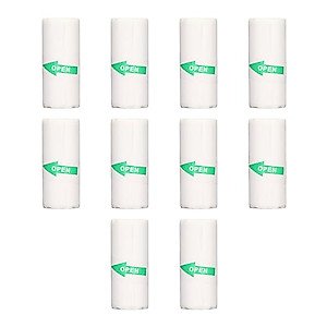 10 Rolls Mini Thermal Printer Sticker Paper,Photo Printer Thermal Paper Rolls Instant Camera Refill Paper, Mini Printer Sticker Paper 57 X 25mm,Mini Sticker Receipt Printer Paper